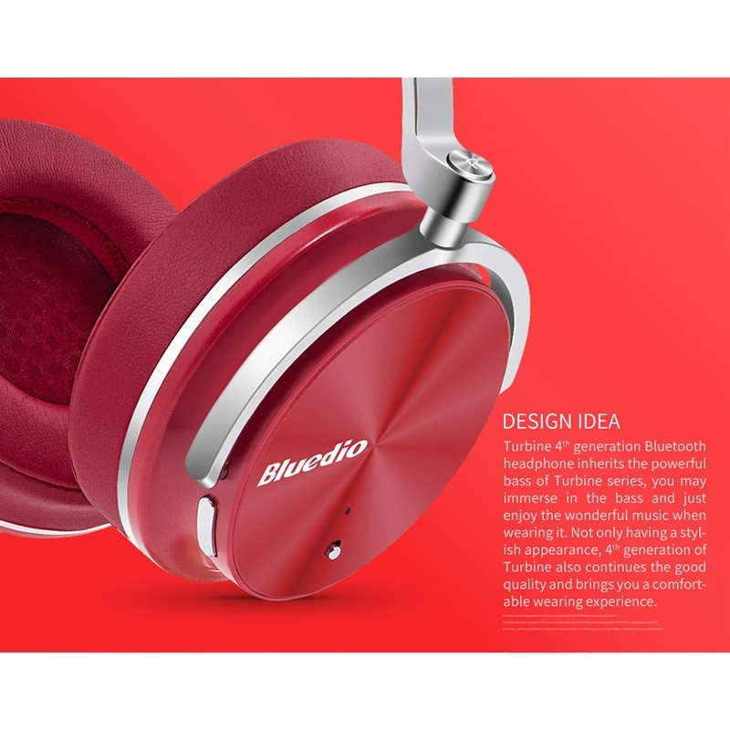 Bluedio T4 (Turbine) Active Noise Cancelling Over-Ear Swiveling ...