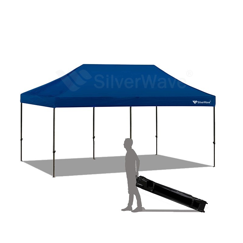 Gazebo Pro With Walls 3x6 Blue | BigFace